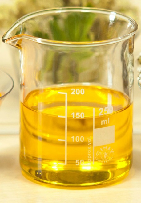 Beaker of urine - McCaffrey Health
